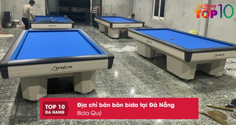Top 5+ địa chỉ bán bàn bida tại Đà Nẵng chất lượng, giá tốt